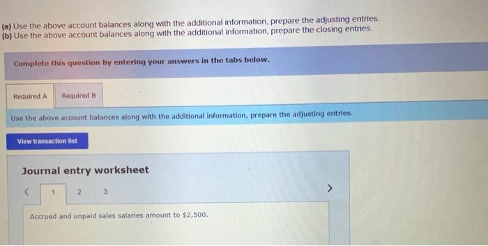 Solved The following list includes selected permanent | Chegg.com