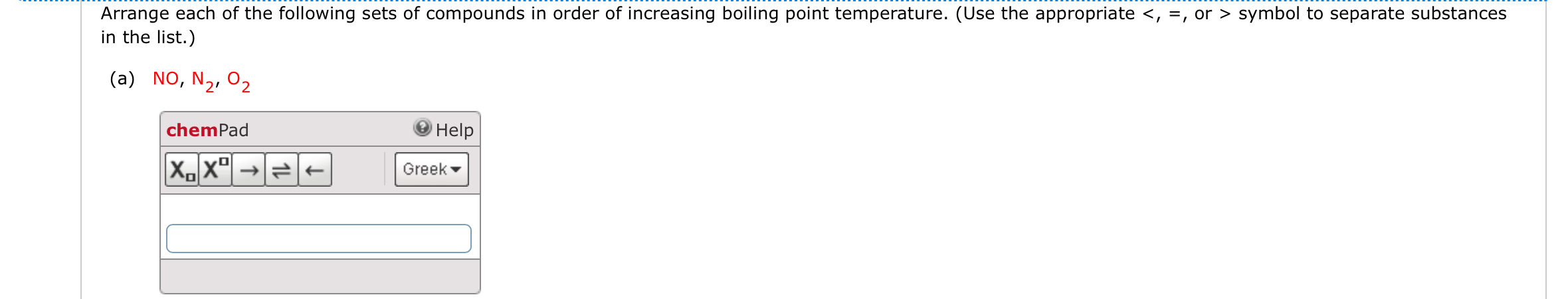 Solved by an EXPERT Arrange each of the following sets of compounds in | Chegg.com
