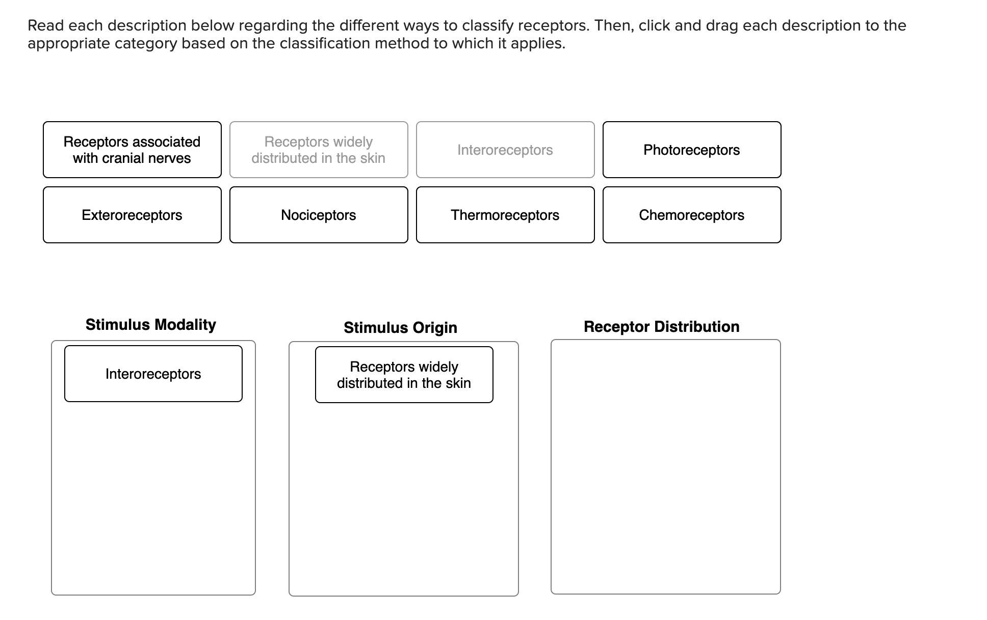 Solved Read each description below regarding the different | Chegg.com