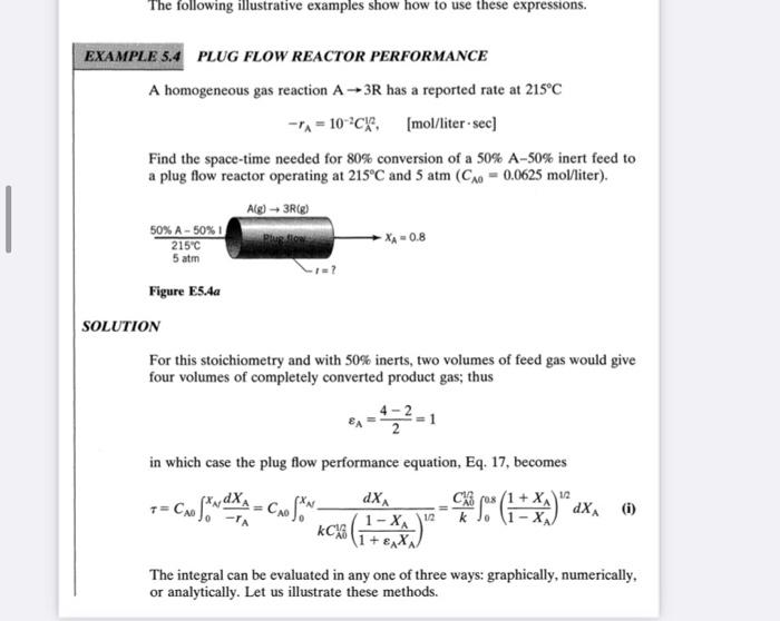 Solved A homogeneous gas reaction A→3R has a reported rate | Chegg.com
