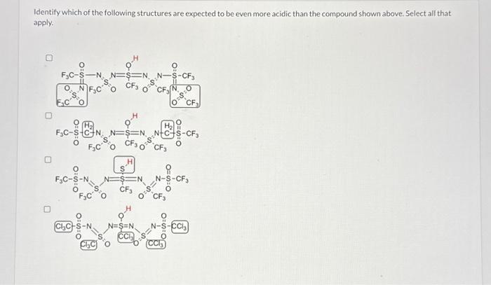 Solved The following compound is one of the strongest known | Chegg.com