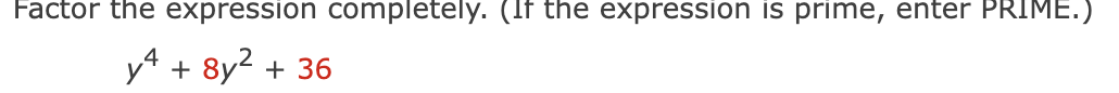 Solved Factor the expression completely. (It the expression | Chegg.com