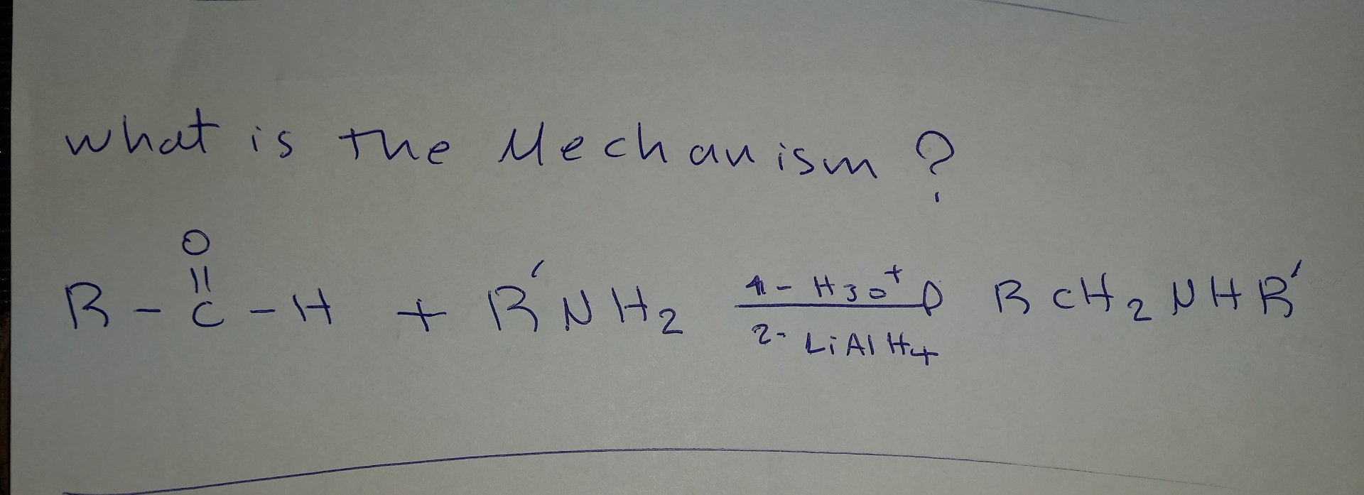 what is the Mechanism? | Chegg.com