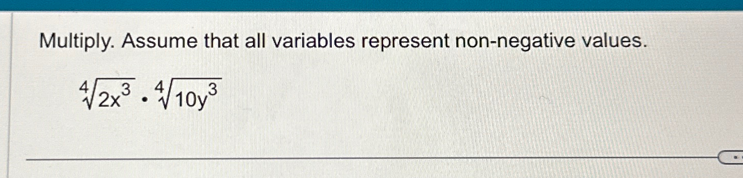 Solved Multiply. Assume that all variables represent | Chegg.com