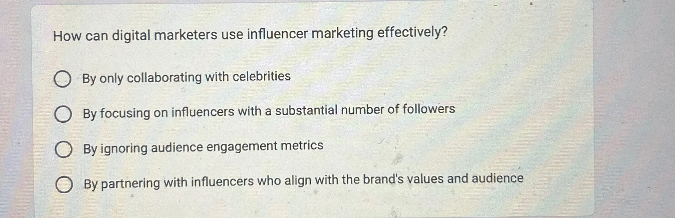 Solved How can digital marketers use influencer marketing | Chegg.com