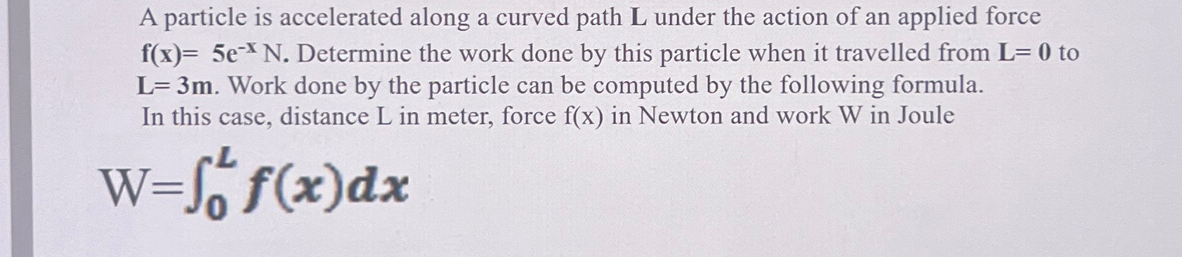 Solved A particle is accelerated along a curved path L | Chegg.com