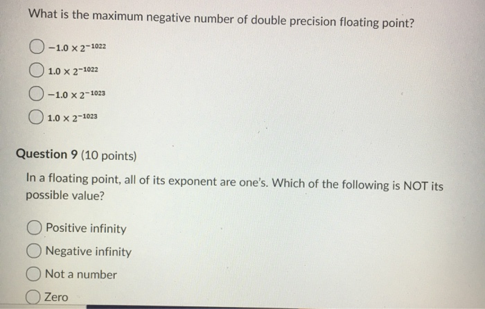 Solved In general, floating point addition is more | Chegg.com