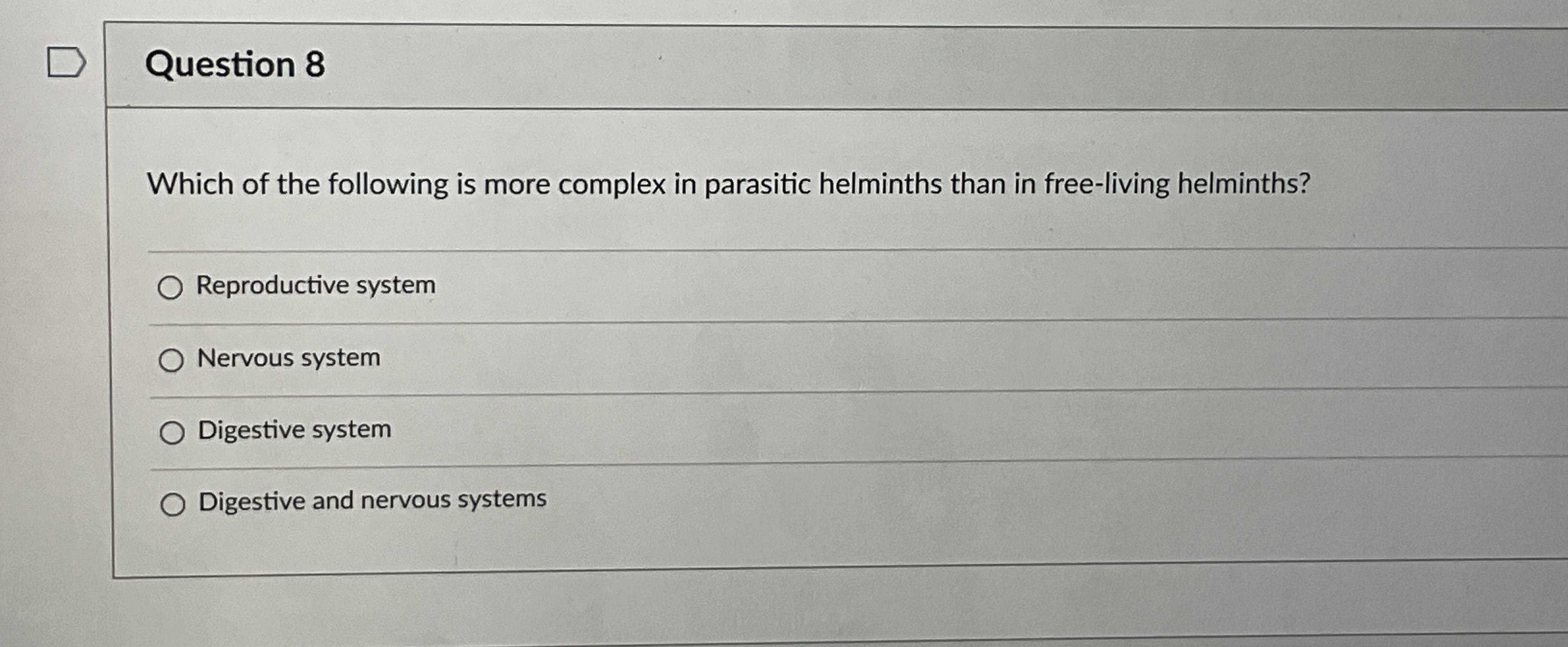 Solved Question 8Which of the following is more complex in | Chegg.com