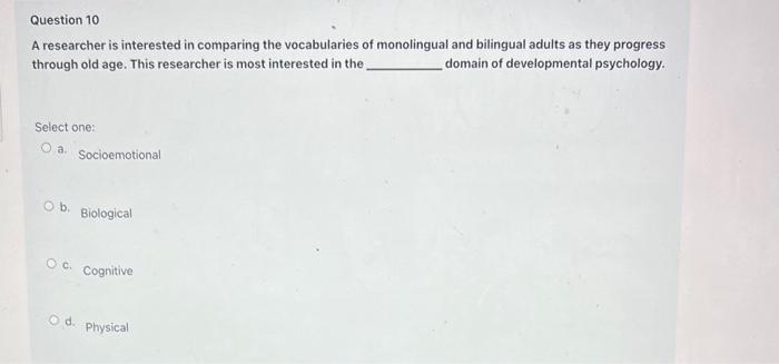 Solved A researcher is interested in comparing the | Chegg.com