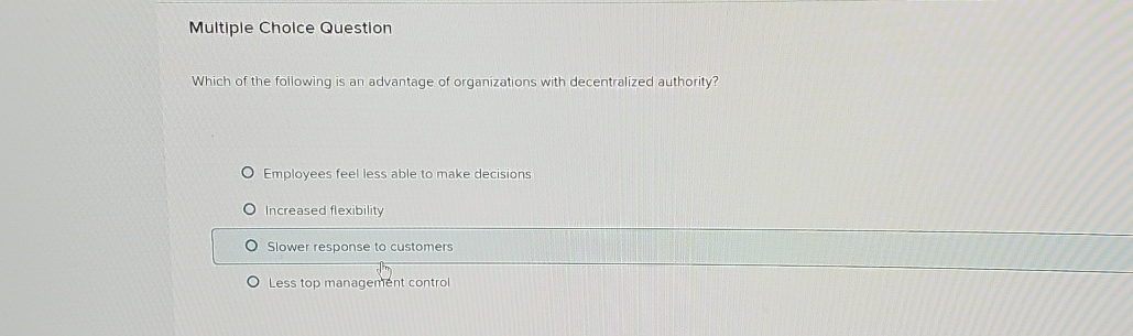 Solved Multiple Cholce QuestionWhich of the following is an | Chegg.com