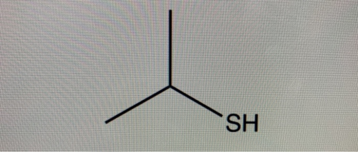 Solved SH H3C. SH CH3 SH нс | Chegg.com