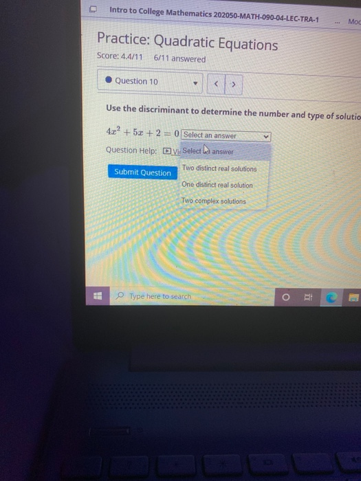 Solved Intro to College Mathematics | Chegg.com