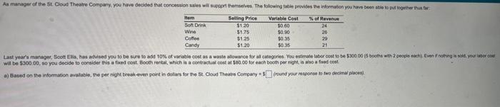 Solved \begin{tabular}{lccc} \hline Mem & Solling Price & | Chegg.com