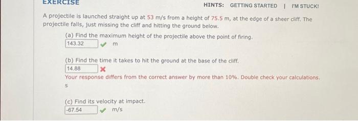 EXERCISE HINTS: GETTING STARTED | I'M STUCK! A | Chegg.com