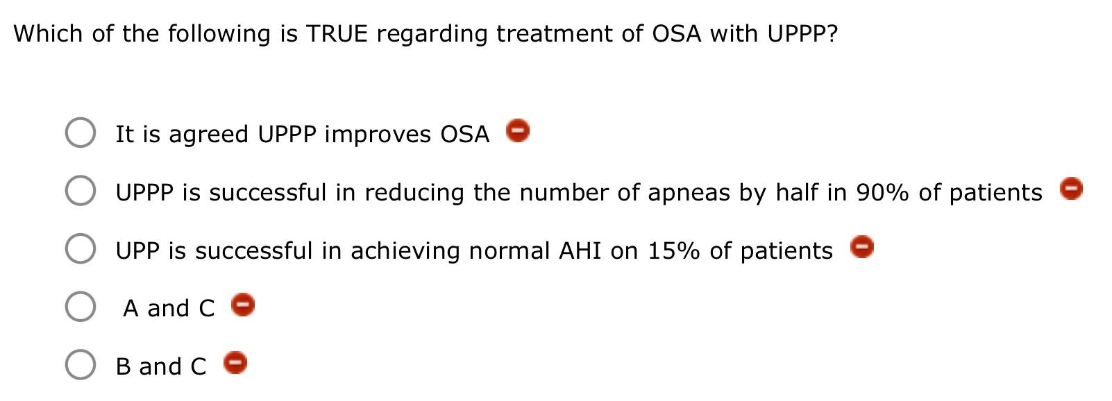 Solved Which of the following is TRUE regarding treatment of | Chegg.com