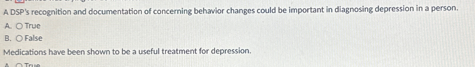Solved A DSP's recognition and documentation of concerning | Chegg.com
