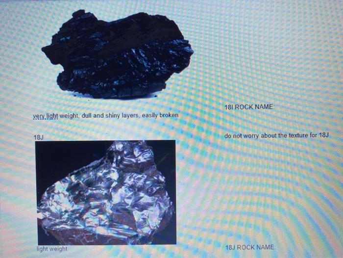 Solved Can anyone help me use this chart to name the texture | Chegg.com