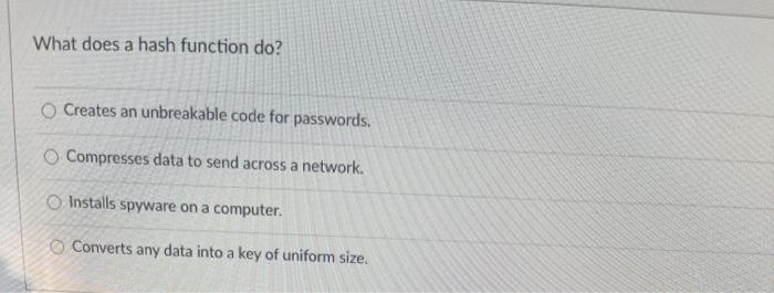 Solved What is it called when information is hidden within a | Chegg.com