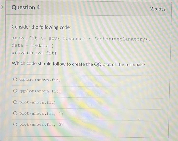 Solved Question 3 3 pts A Select] [Select) ws means the | Chegg.com