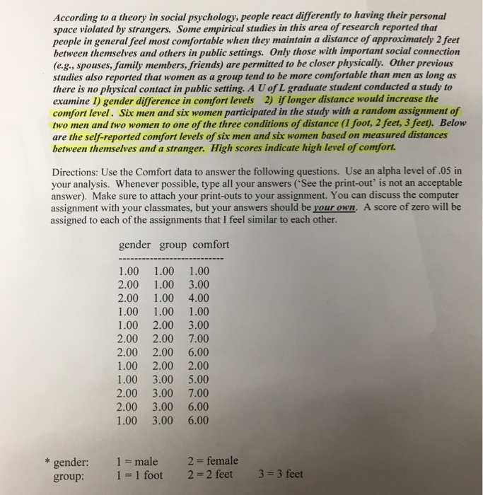 Solved 19. Calculate an omega squared (show your work) and | Chegg.com