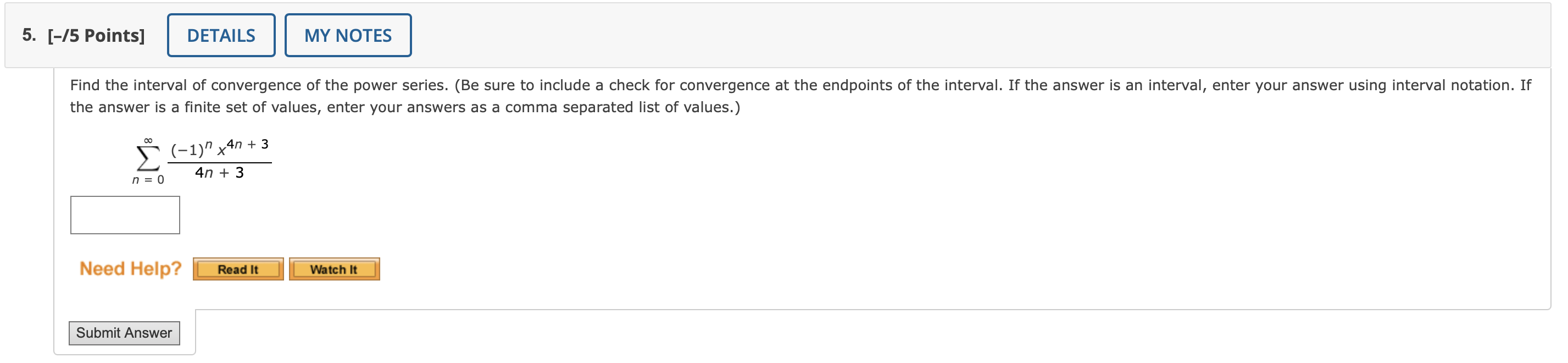 Solved q5- ﻿the answer is a finite set of values, enter your | Chegg.com
