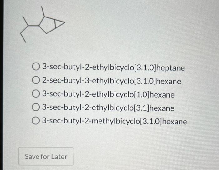 Solved For the following pair of compounds, determine which | Chegg.com