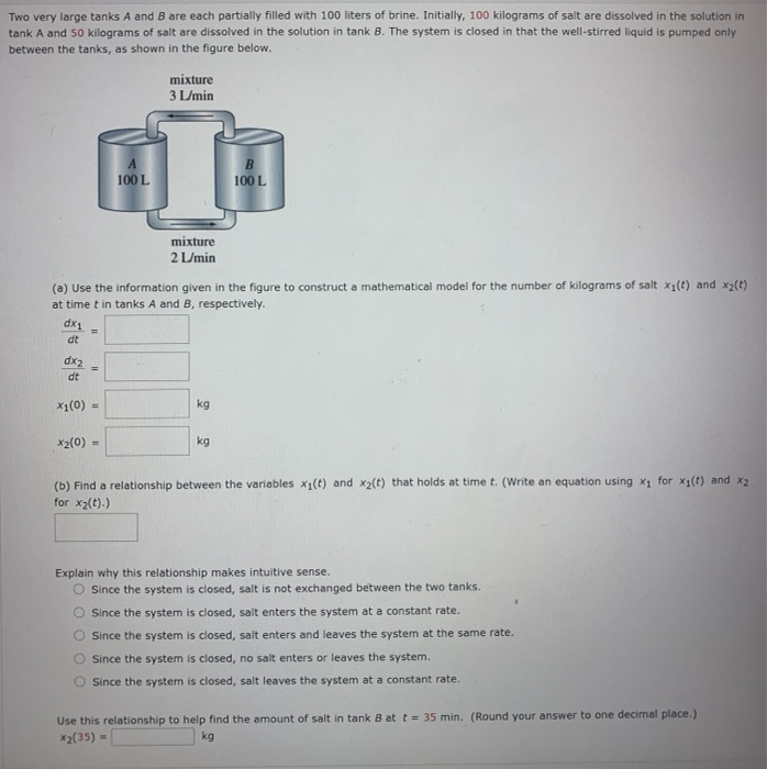 Solved Two very large tanks A and B are each partially | Chegg.com