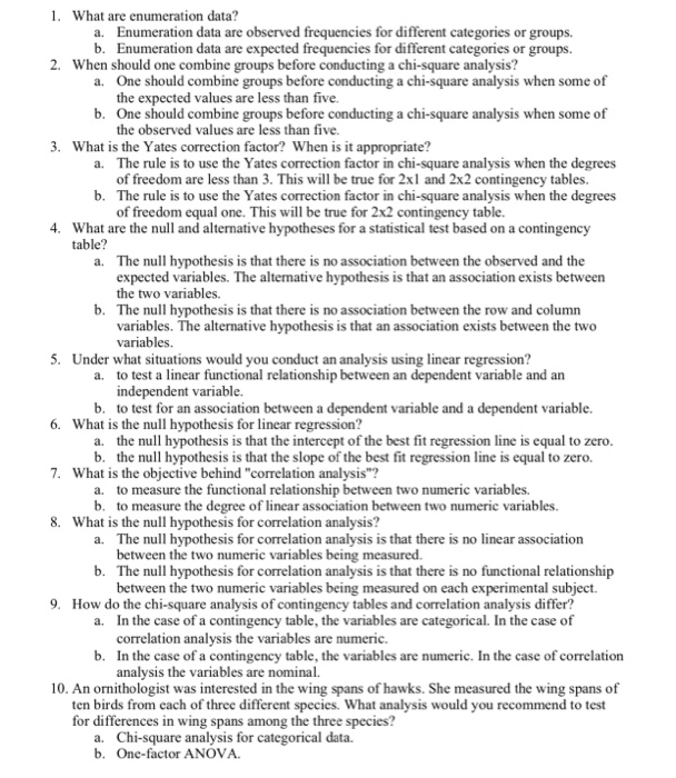 Solved 1 What Are Enumeration Data A Enumeration Data Are