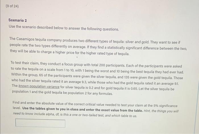 Solved Scenario 2 Use the scenario described below to answer | Chegg.com