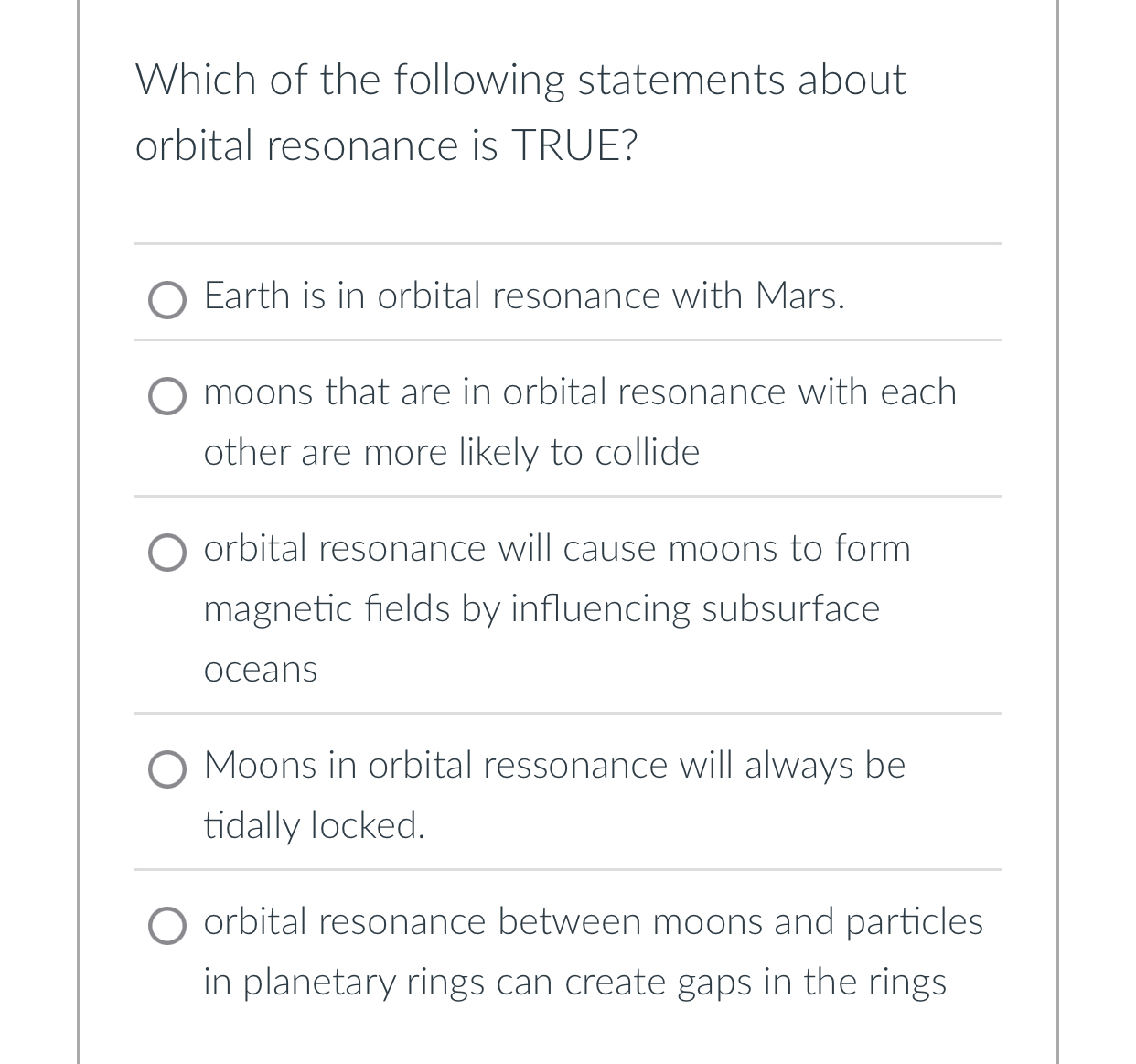 Solved Which of the following statements about orbital | Chegg.com