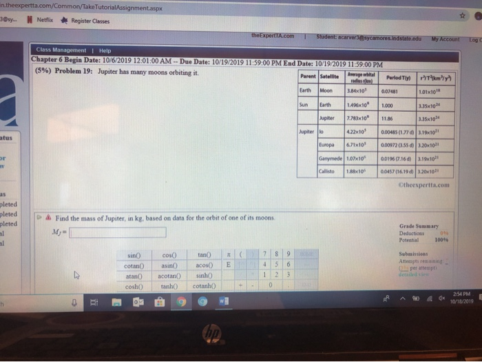 Solved Log in.theexpertta.com/Common/Take | Chegg.com