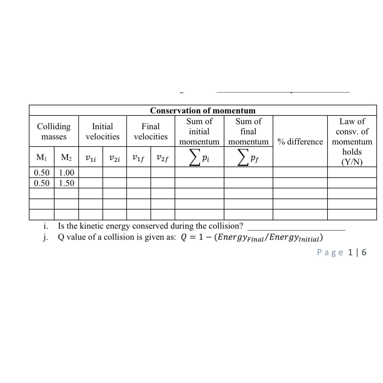 \table[[Conservation of | Chegg.com