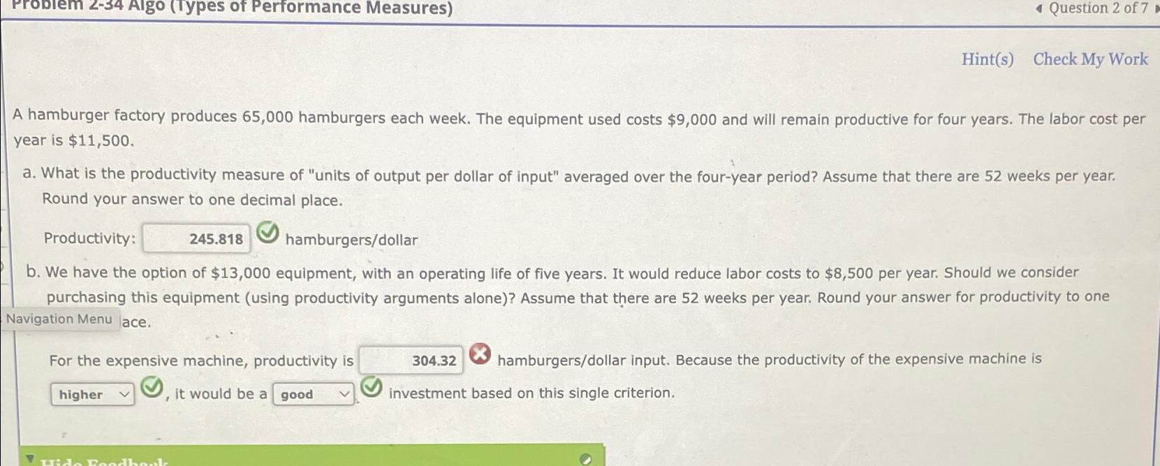 Solved Problem 2-34 ﻿Algo (Iypes of Performance | Chegg.com