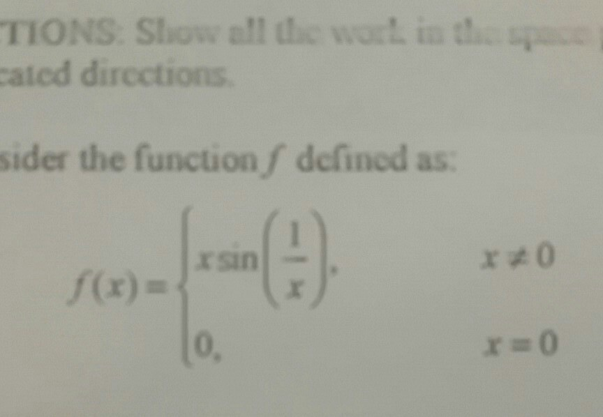 Solved Is the function continuous on the interval (-pi/2, | Chegg.com