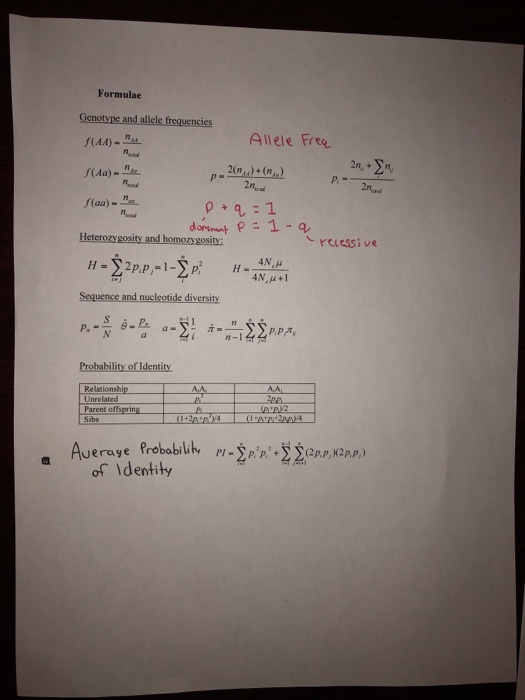 Formula Sheet provided. Step by step or detailed | Chegg.com