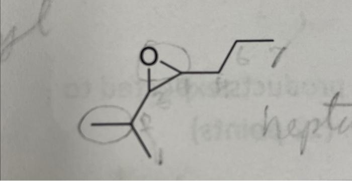 Solved provide the IUPAC name of the structure provided | Chegg.com