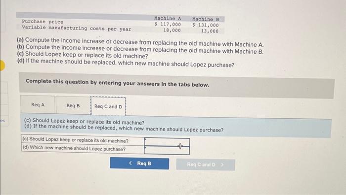 Solved (a) Compute the income increase or decrease from | Chegg.com