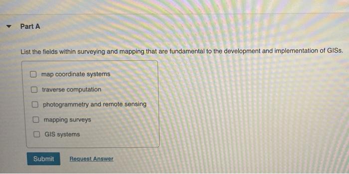 Solved Part A What are some of the fundamental components of | Chegg.com