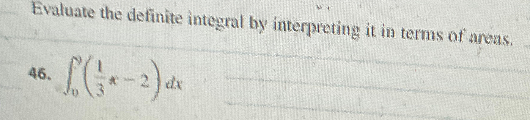 Solved Evaluate the definite integral by interpreting it in | Chegg.com