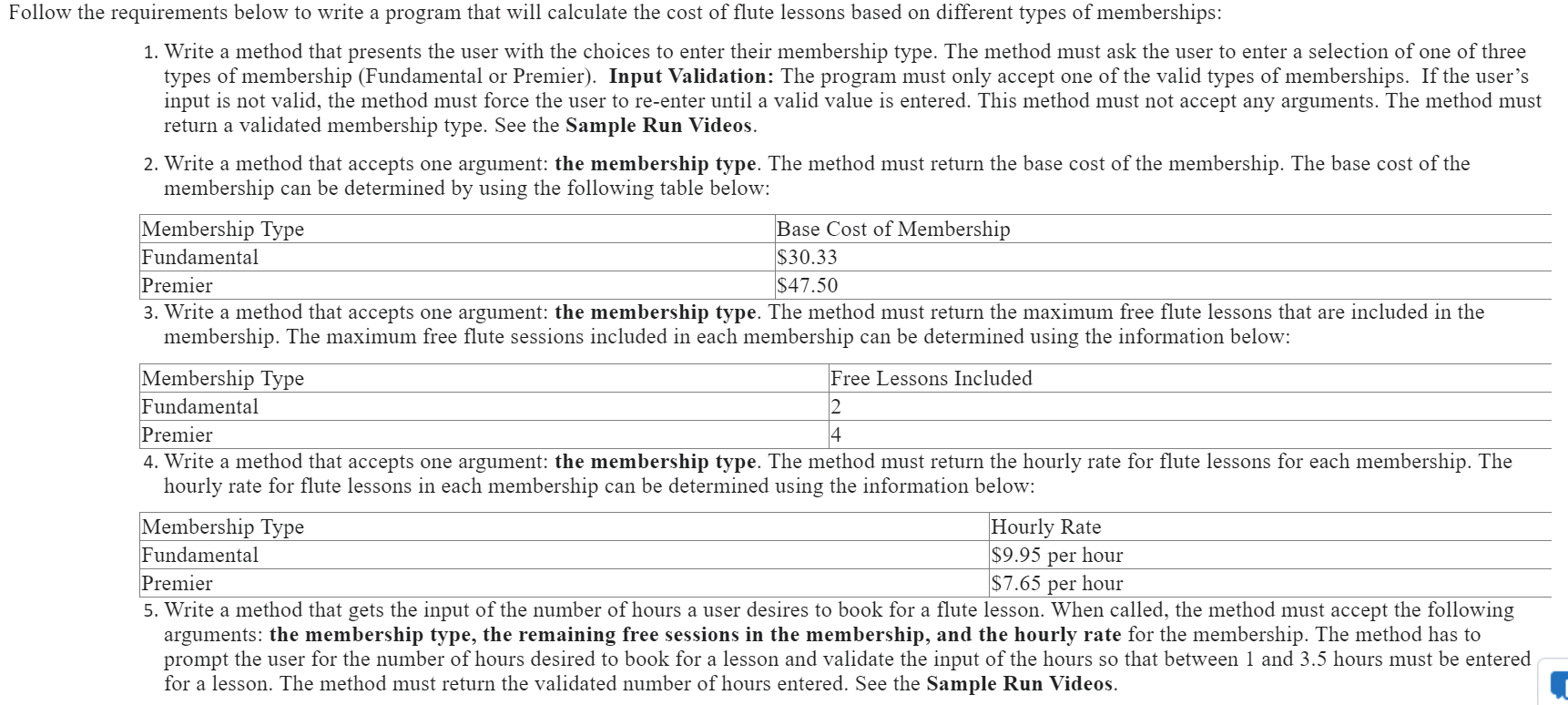 Solved Follow the requirements below to write a program that | Chegg.com
