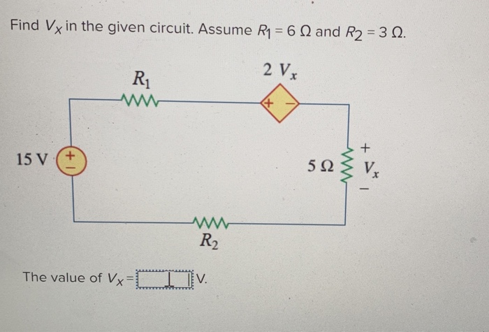 Solved Find land Vin the given circuit. Assume A = 5 A, B = | Chegg.com