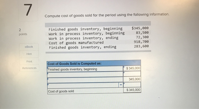 Solved Compute cost of goods sold for the period using the | Chegg.com Solved Compute cost of goods sold for the period using the | Chegg.com