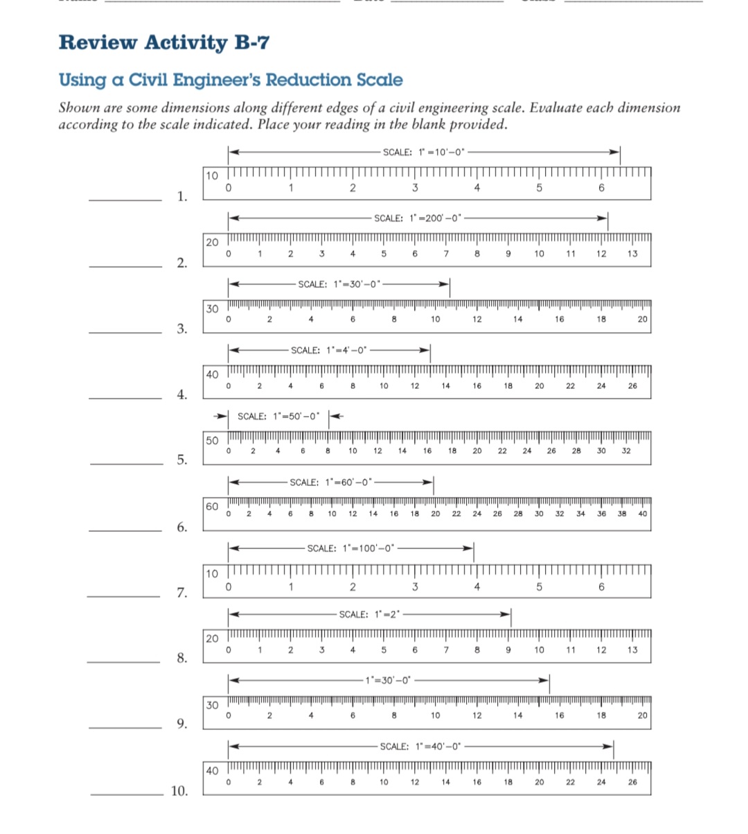 Solved Review Activity B-7Using a Civil Engineer's Reduction | Chegg.com