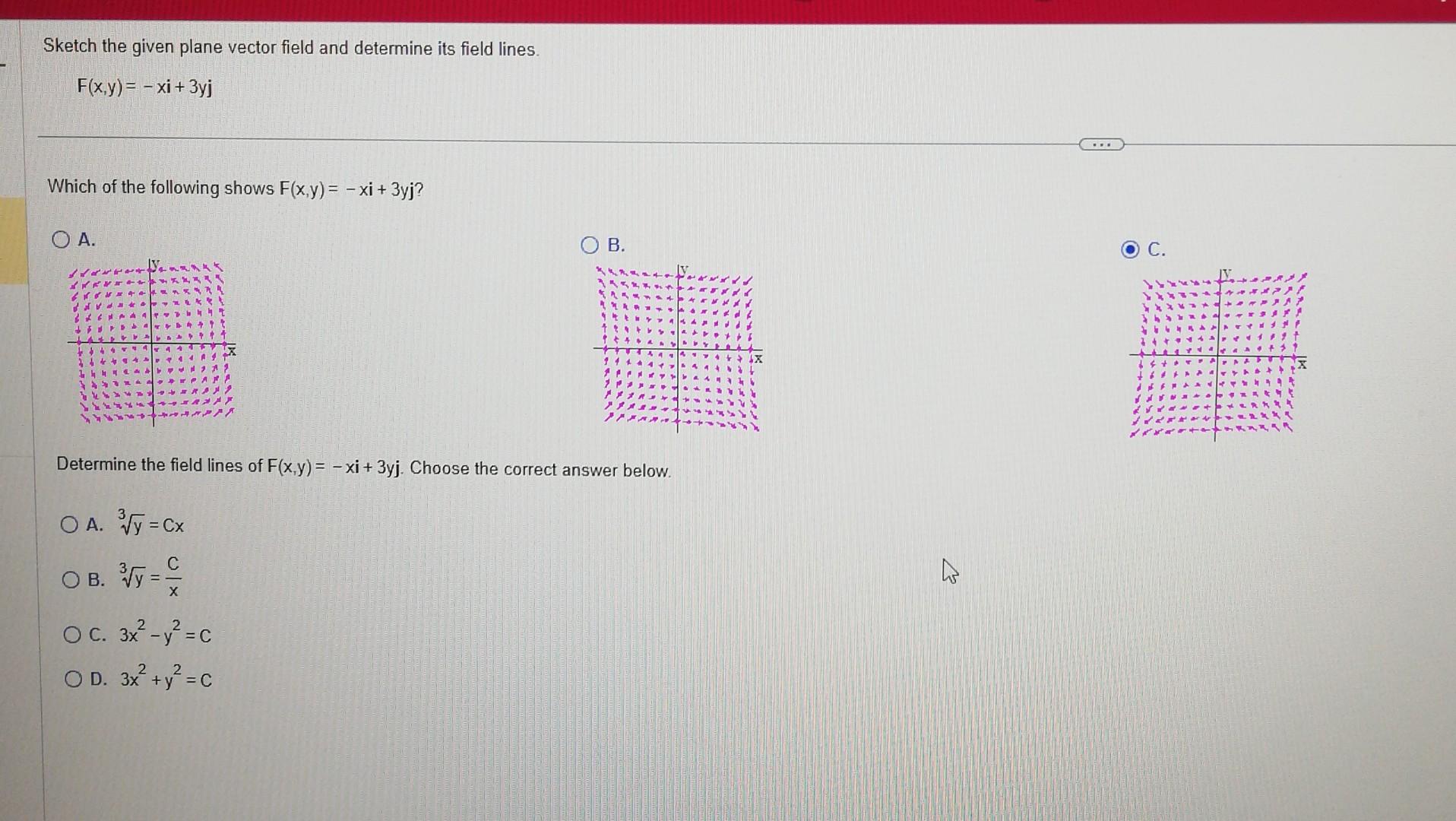 Solved Sketch the given plane vector field and determine its | Chegg.com