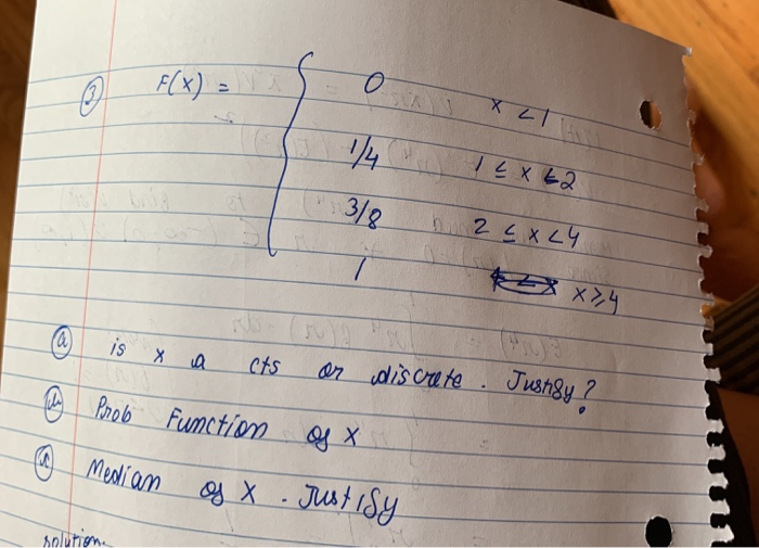 Solved the following codig. 0 F(x)= of XCI 14 j if l{*(2 ; | Chegg.com