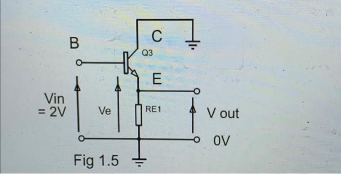 Solved Q4. (A) For the Bipolar Transistor Amplifier, given | Chegg.com