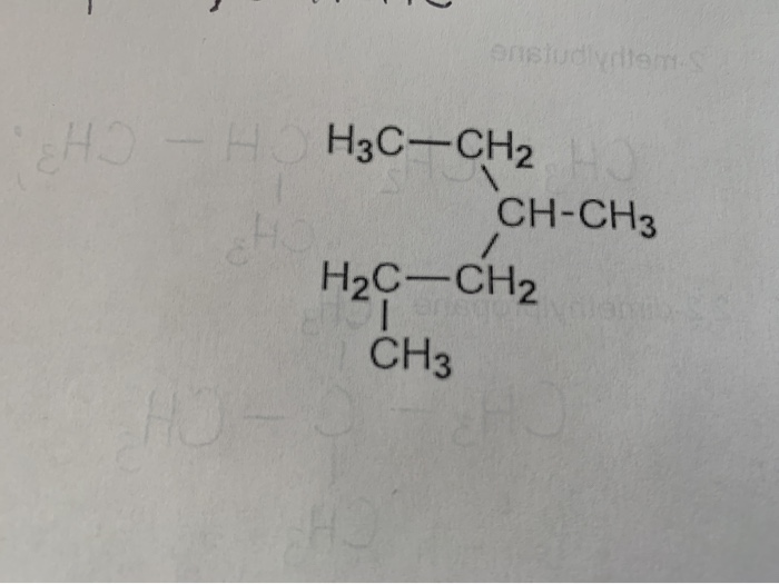 Solved HO-H H3C-CH2 CH-CH3 H2C-CH2 CH3 | Chegg.com