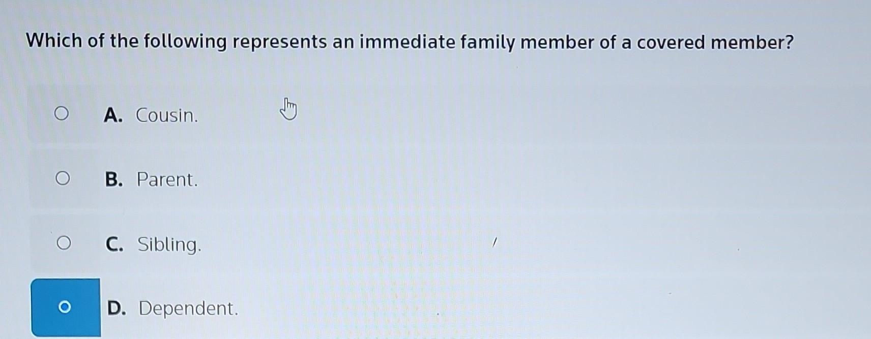 Solved Which of the following is an example of a management | Chegg.com