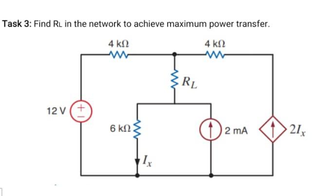 Solved Task 3: Find RL in the network to achieve maximum | Chegg.com