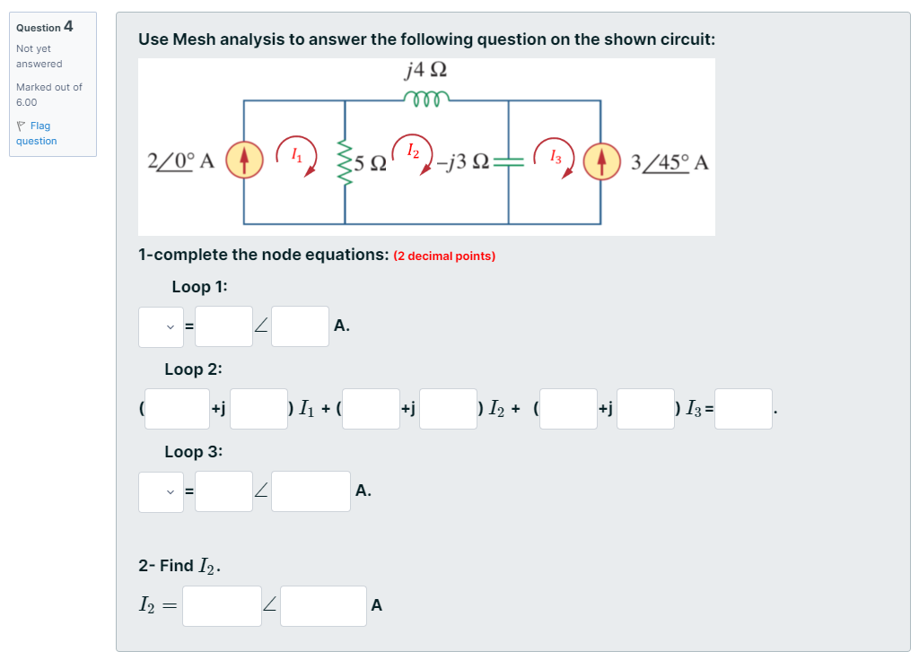 Solved Use Mesh analysis to answer the following question on | Chegg.com